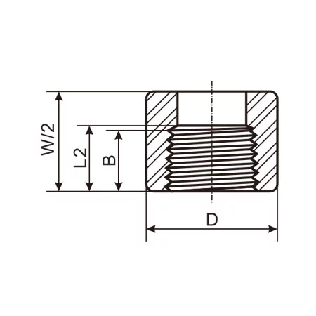 Threaded Half Coupling Manufacturers - ASME B16.11 Coupling