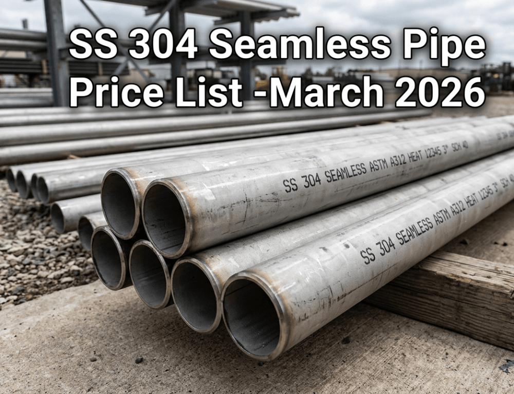 SS Seamless Pipe 904L Price List – March 2026 | Latest Prices