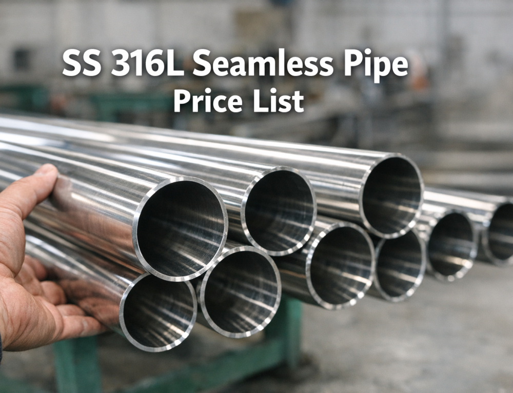 Updated SS 304 Seamless Pipe Price List - March 2026